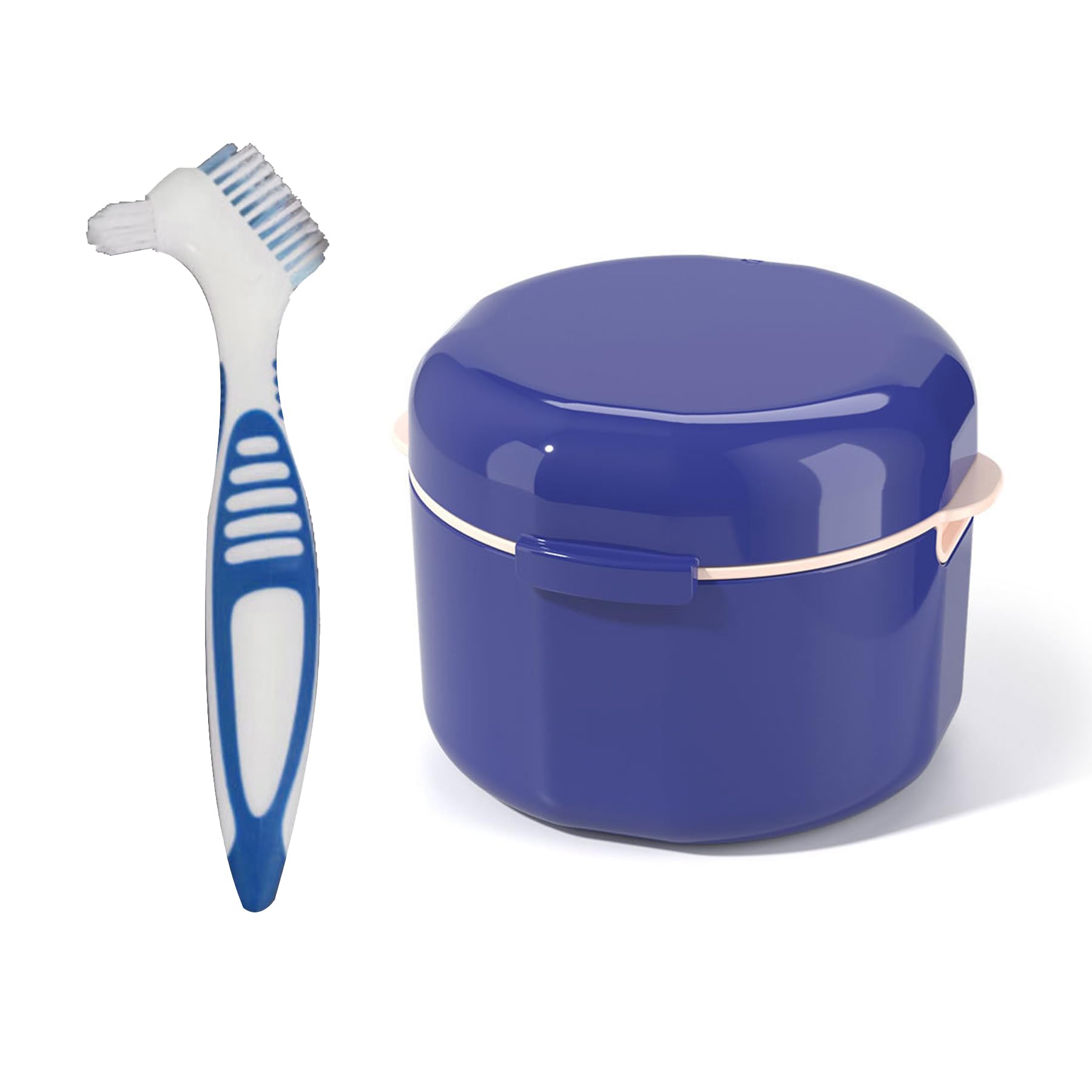 Amazon.com : Howinn Denture Bath Case Cup Box Holder Storage Container ...
