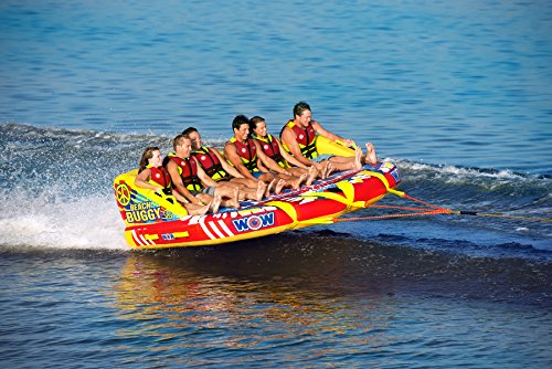 Inflatable Towable Tube Review for 2021 | Airhead AHST-2 Storm II ...