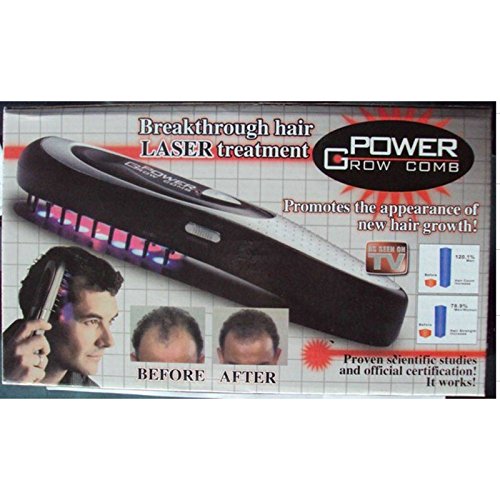 Cpixen Power Grow Comb Kit Regrow Hair Loss Therapy Cure Promotes the ...