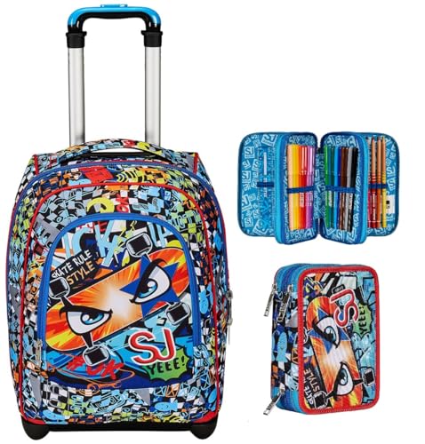 Zaini e Trolley Scuola SJ Gang Bambino e Bambina - ScuolaTOP