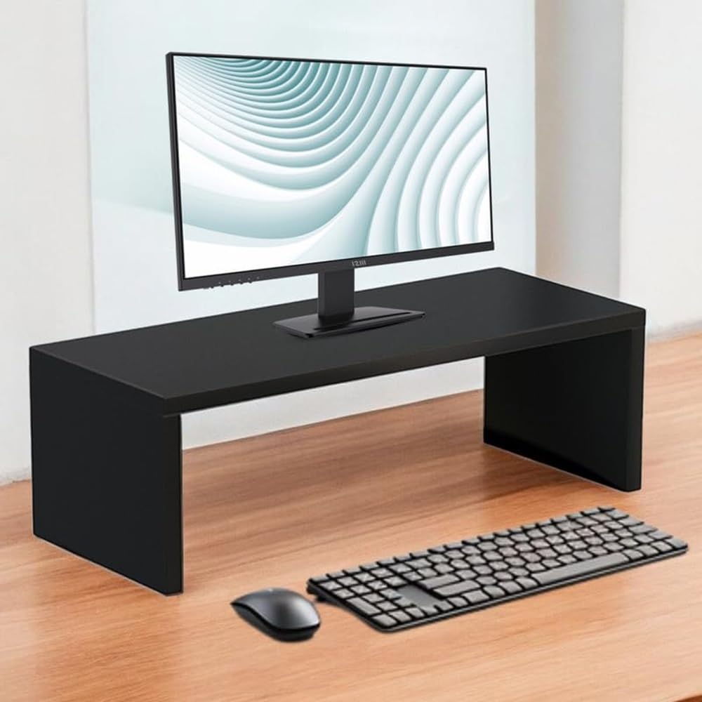 flux Monitor Stand Wooden | Monitor Stand Riser | PC Stand For Desktop ...