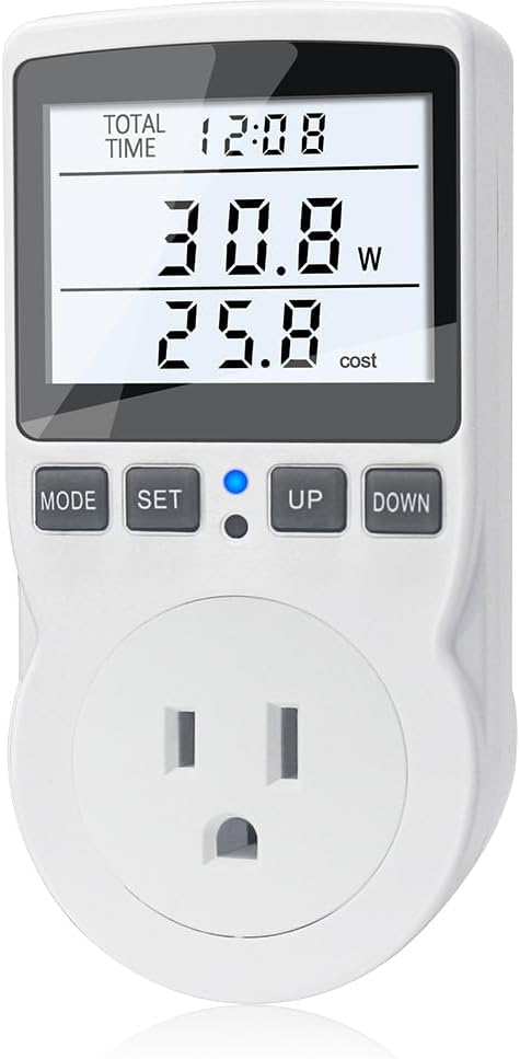 P3 P4400 Kill A Watt Electricity Usage Monitor - Low Temperature Alarms ...