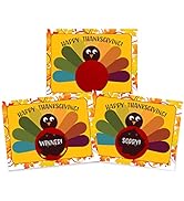 Amazon.com : My Scratch Offs - 20 Pack Turkey Thanksgiving Cards DIY ...