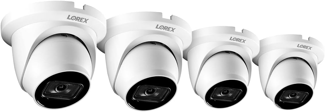 Amazon.com: Lorex 4K 8MP IP Metal Bullet PoE Wired Security Camera ...