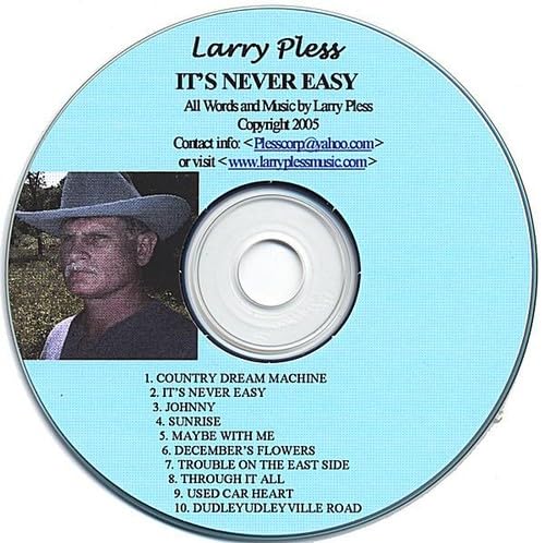 Larry Pless - It's Never Easy - Amazon.com Music