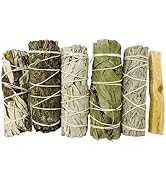Amazon.com: White Sage Sticks Pack of 6, Sage Smudge Kit 4'' Long Dried ...