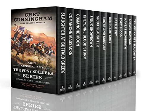 Amazon.com: Chet Cunningham's The Pony Soldiers Series: Complete and ...