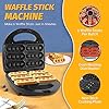 Amazon.com: FineMade Waffle Stick Maker, Mini Waffle Maker Iron, Makes ...