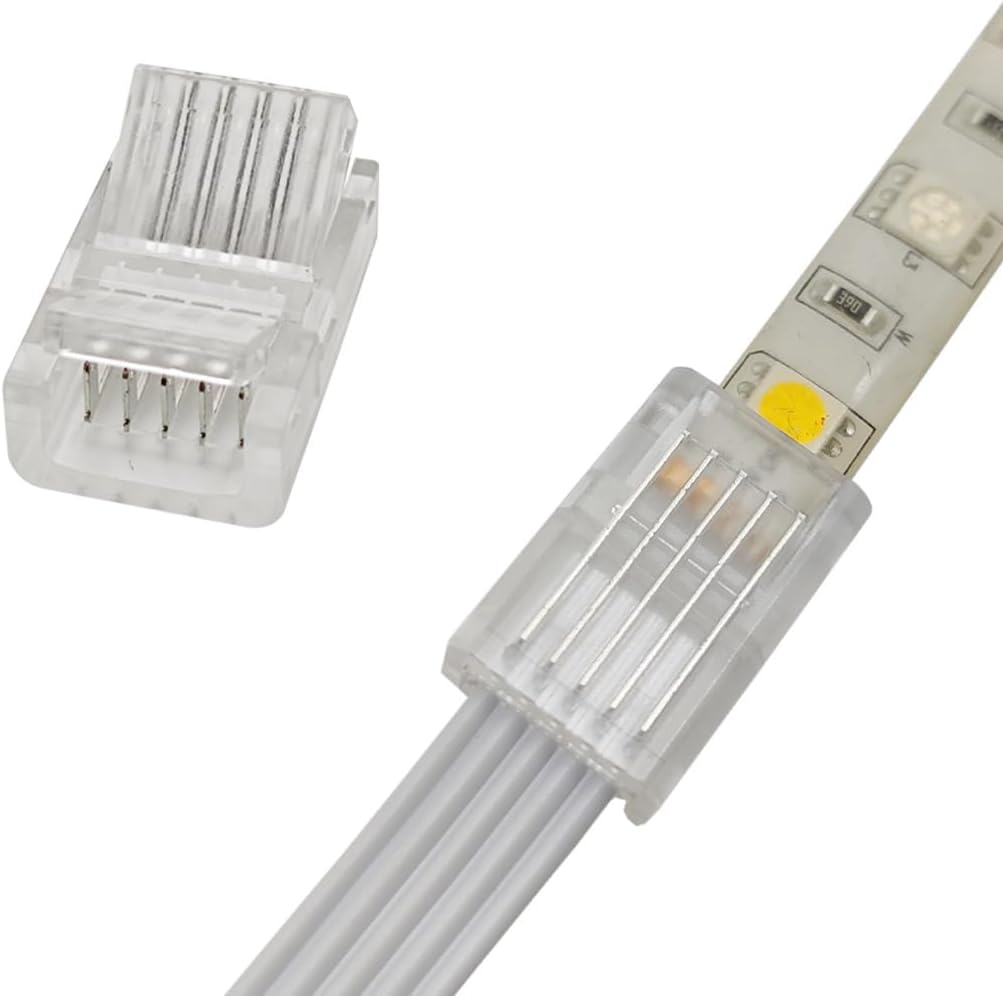 SUPERNIGHT 5PIN LED Strip Connector Kit 10mm 5050 RGBW Connectors ...