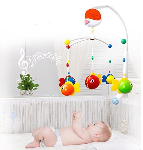 Buy GoAppuGo Musical Cot Mobile with Battery Operated Rotation, 4 ...