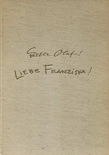 Lieber Olaf. Liebe Franziska : Amazon.de: Bücher