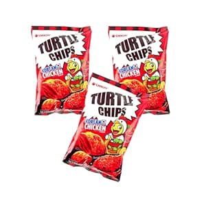 Amazon.com: Orion Turtle Chip, Korean Style Chicken Flavor, Fried Corn Chips, 160g Bag, Mixed ...