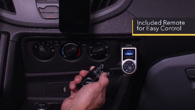 Watch SCOSCHE BTFM3SR-SP BTFREQ Universal Bluetooth Handsfree Car Kit ...