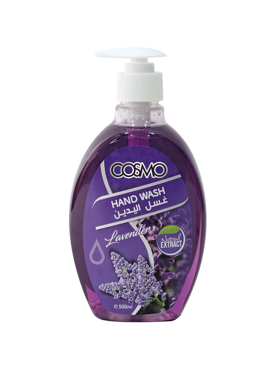 New Cosmo Lavender Natural Extract Hand Wash 500ml, Liquid Handwash ...