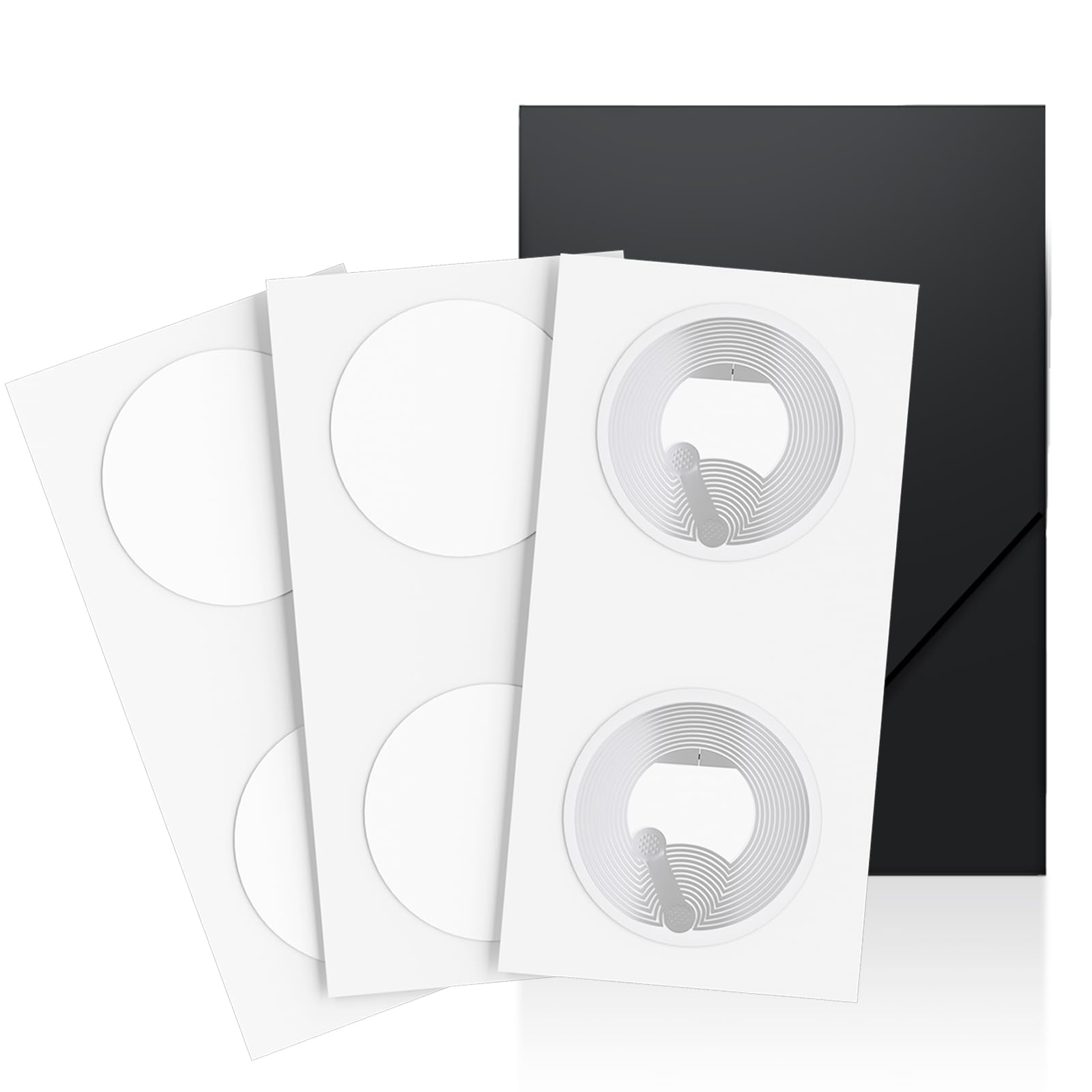 Amazon.com : 50 PCS NFC Tags Sticker with NTAG213 Blank Chips NFC ...