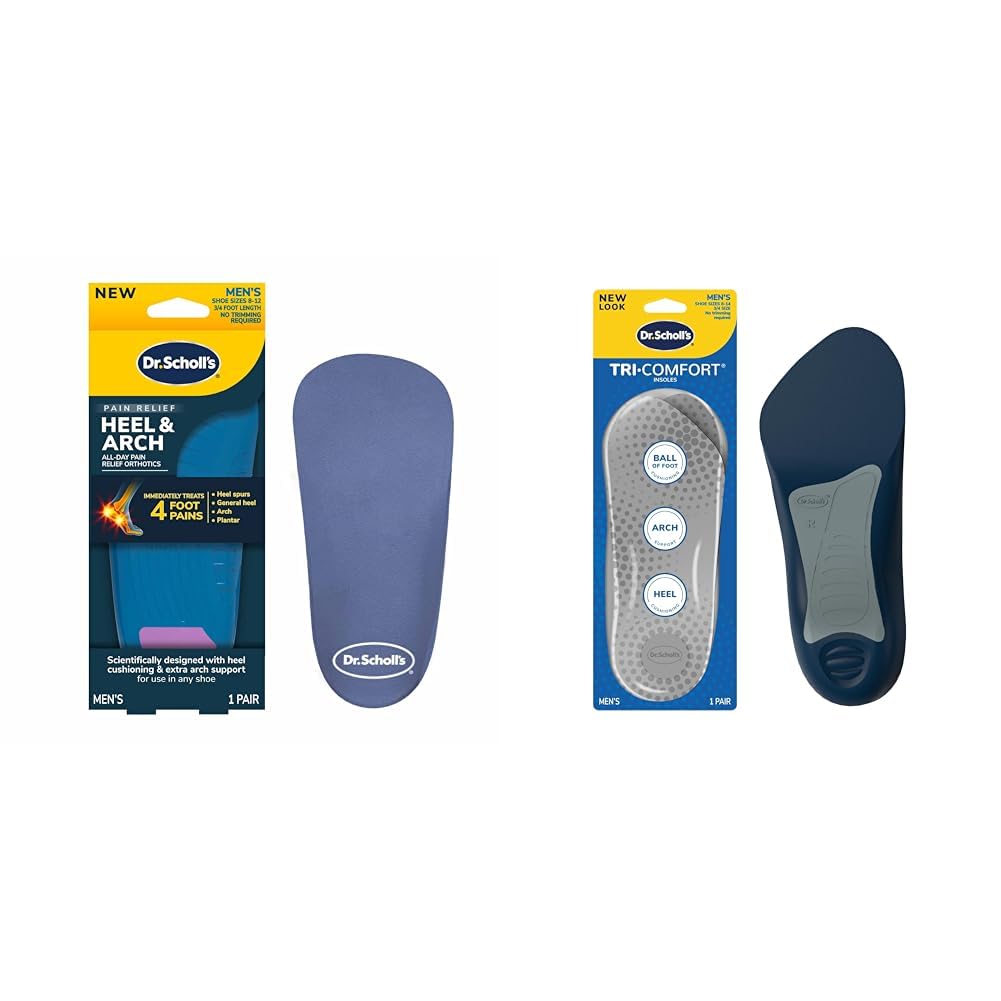 Amazon.com: Dr. Scholl's Heel, Arch & Ball of Foot All-Day Pain Relief ...