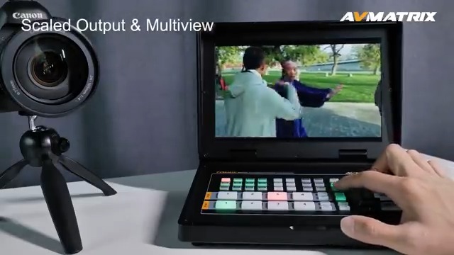 Watch Avmatrix PVS0403U Portable Video Switcher on Amazon Live