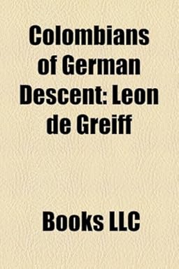 Amazon.co.jp: Colombians of German Descent : 本