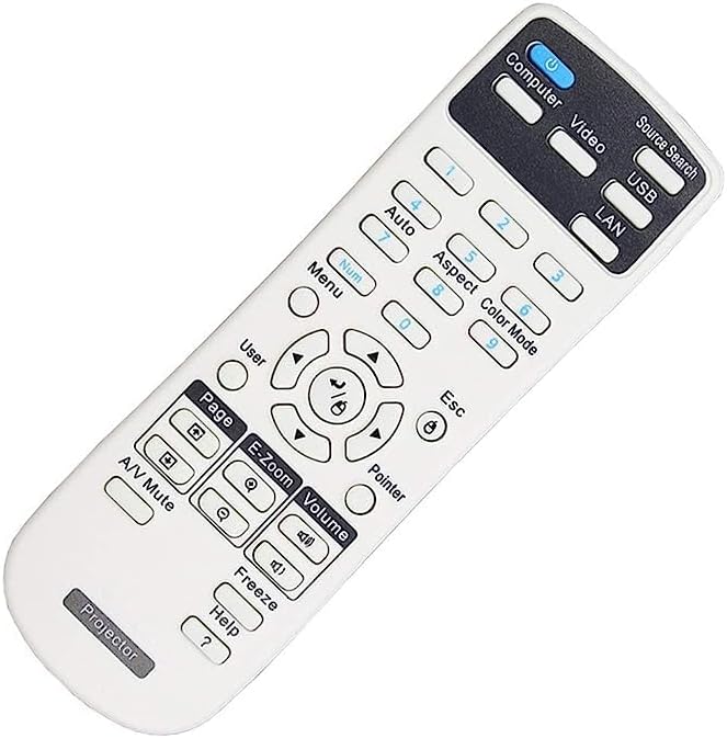Buy Universal Projector Remote Control for Epson Home Cinema, Powerlite ...