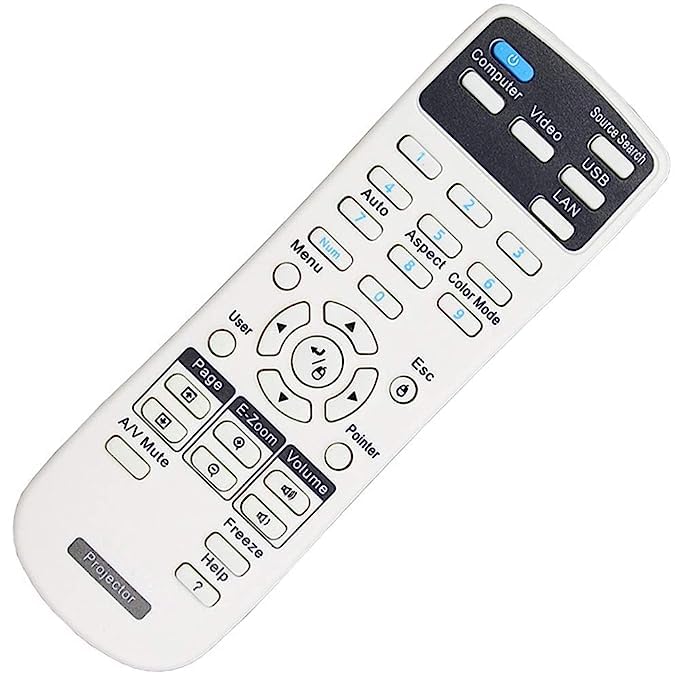 Buy Universal Projector Remote Control for Epson Home Cinema, Powerlite ...