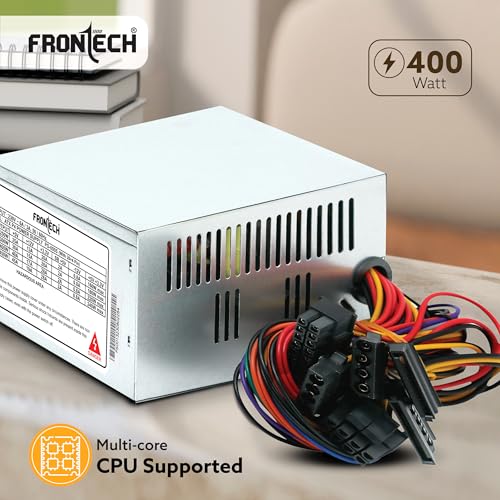 FRONTECH 450 Watts SMPS Power Supply Unit, Compliant with ATX 12V, 20 / ...