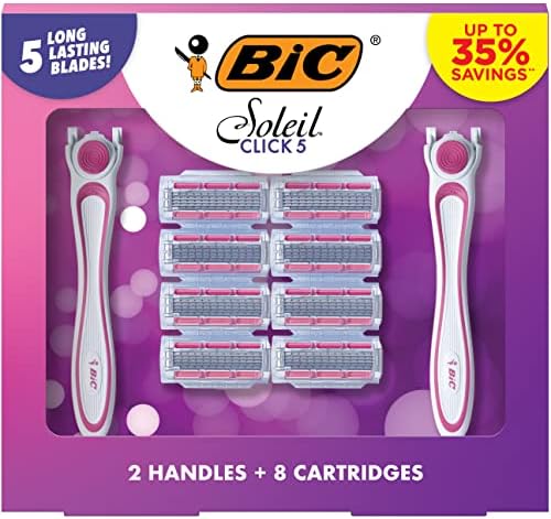 Amazon.com: BIC Soleil Sensitive Advanced Women's Disposable Razors ...