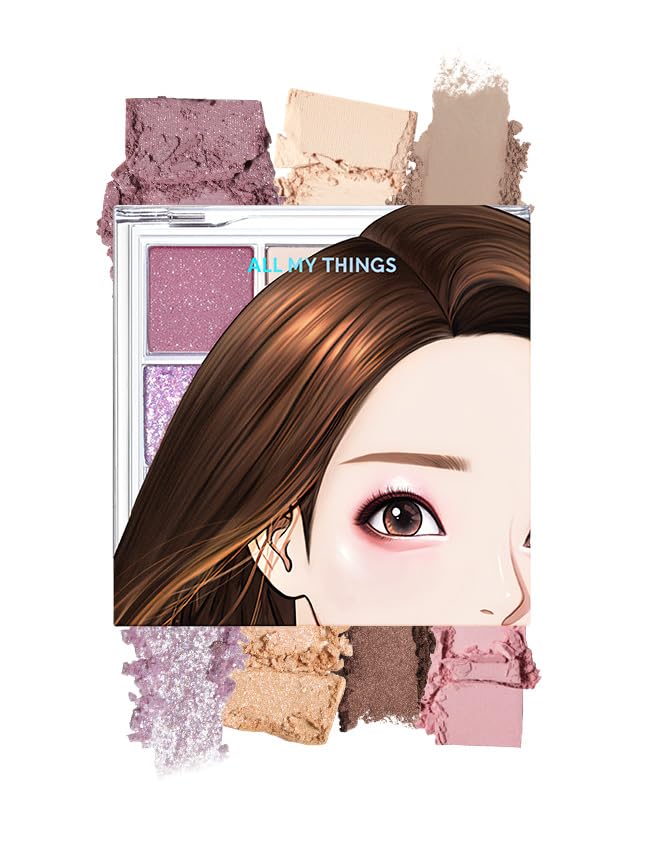 Amazon.com: AMTS True Beauty Dear Jasmine Eyeshadow Palette, Matte ...