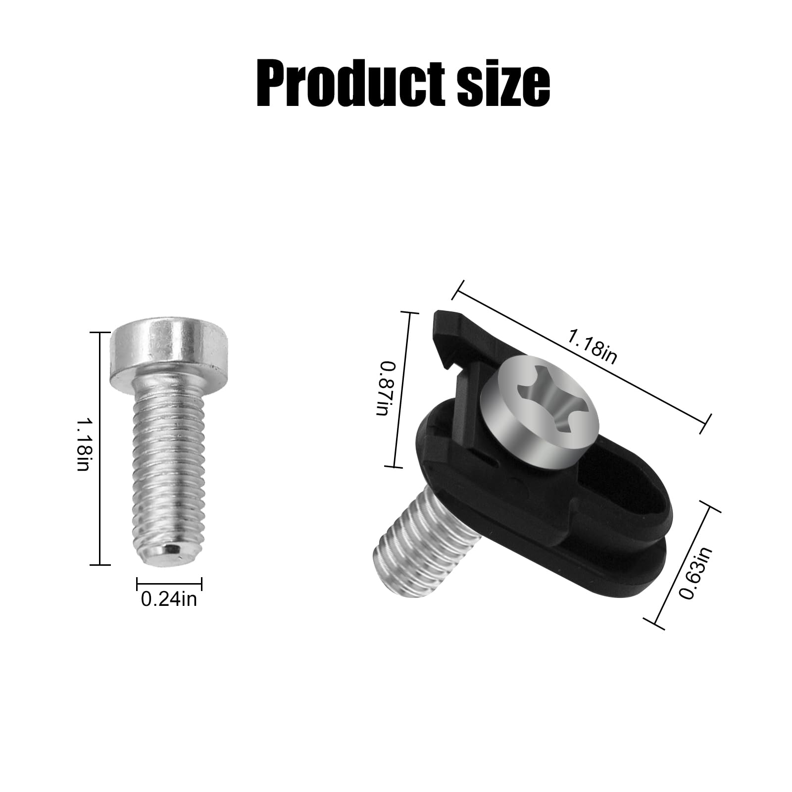 Snapklik.com : WR01X39781 Refrigerator Door Handle Fastener For GE ...
