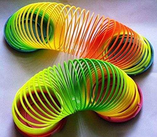Buy Royals Magic Spring Rainbow - Bouncy Expandable Slinky Toys (Pack ...
