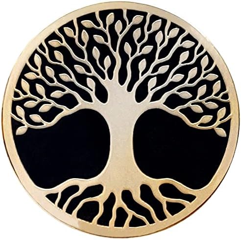 Amazon.com: Pinsanity Tree of Life Enamel Lapel Pin : Clothing, Shoes ...