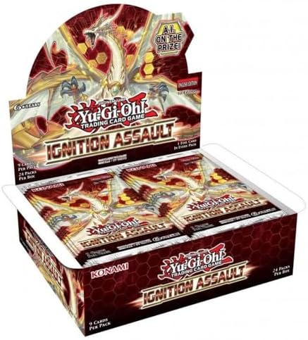 Amazon.com: Yu-Gi-Oh! - Ignition Assault Booster Display Box of 24 ...