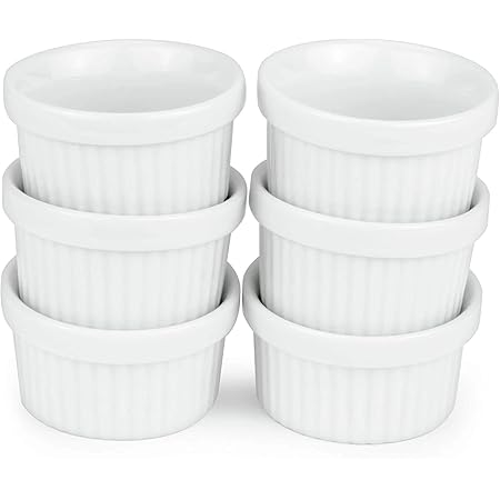 Amazon.com: Kÿchen Mini Ramekins 1 oz. 30 ml|Microwave & Oven Safe ...