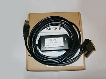 Amazon.com: USB-CP1E for CP1E, CP1H, CP1L Full Series RS232 Port PLC Programming Cable (Black 3m ...
