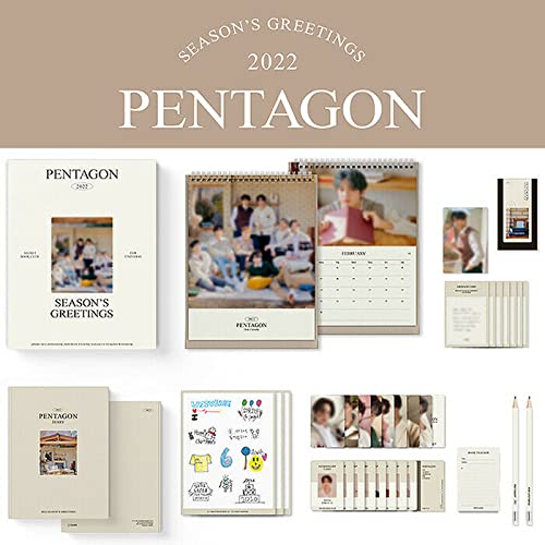 PENTAGON - PENTAGON 2022 SEASON’S GREETINGS ( Desk Calendar+Diary+Book ...