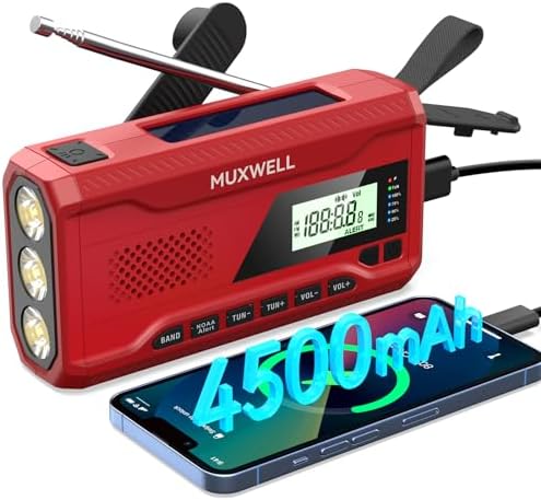 Amazon.com: Midland - ER310, Emergency Crank Weather AM/FM Radio ...