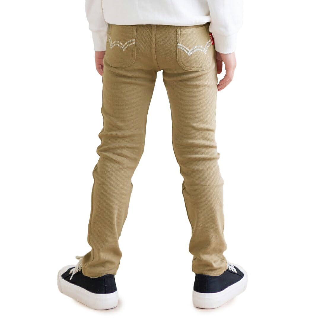 Amazon | EDWIN パンツ ズボン 子供服 ストレッチ キッズ 男の子 女の子 エドウイン エドウィン ベビー服 長ズボン ロングパンツ カラバリ ポケット お名前ネーム付 ボトムス ...