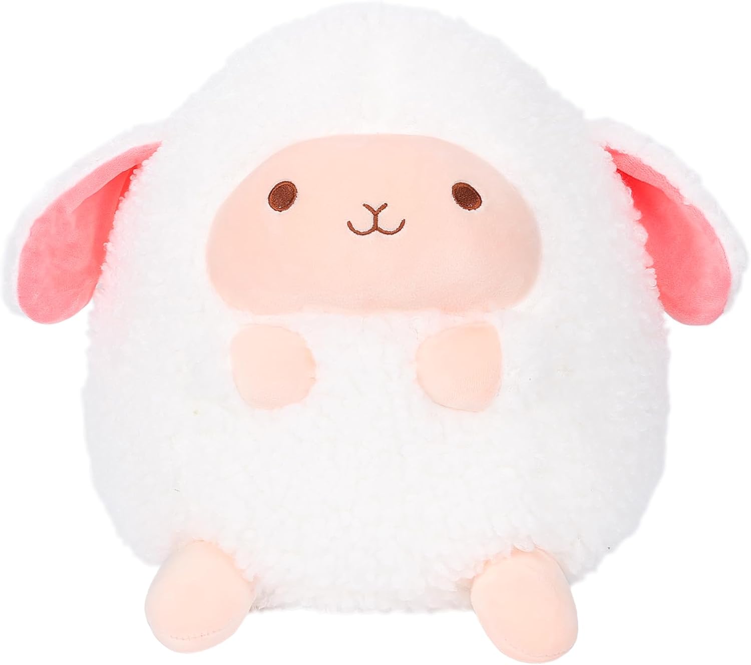 Amazon.com: Alayger Sheep Plush Lamb Stuffed Animal Toy Cute Soft White ...