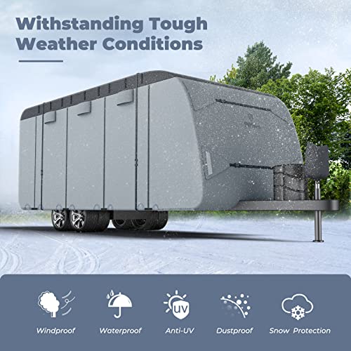 Snapklik.com : RVMasking Upgraded Waterproof Class C RV Cover, Fits 23 ...