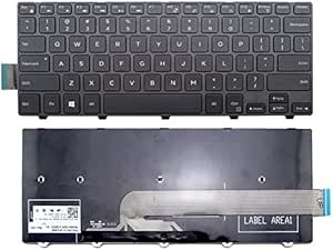 Replacement Keyboard Without Backlit For Dell Inspiron 14-3000 3441 ...