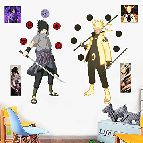 Buy 3D Wall Sticker Naruto Itachi Uchiha Wall Stickers for Bedrooms for ...