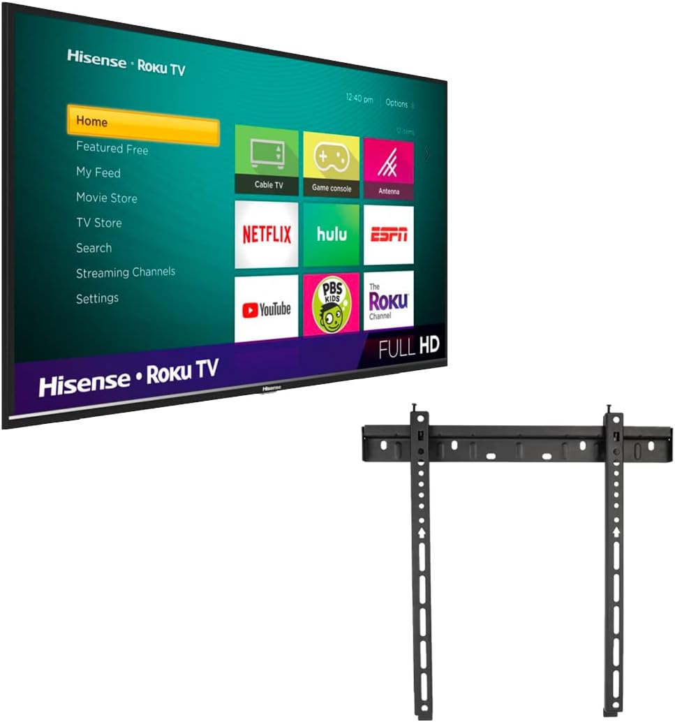 Amazon.com: Hisense 40-Inch LED 1080p Full HD Smart TV 60Hz Refresh ...
