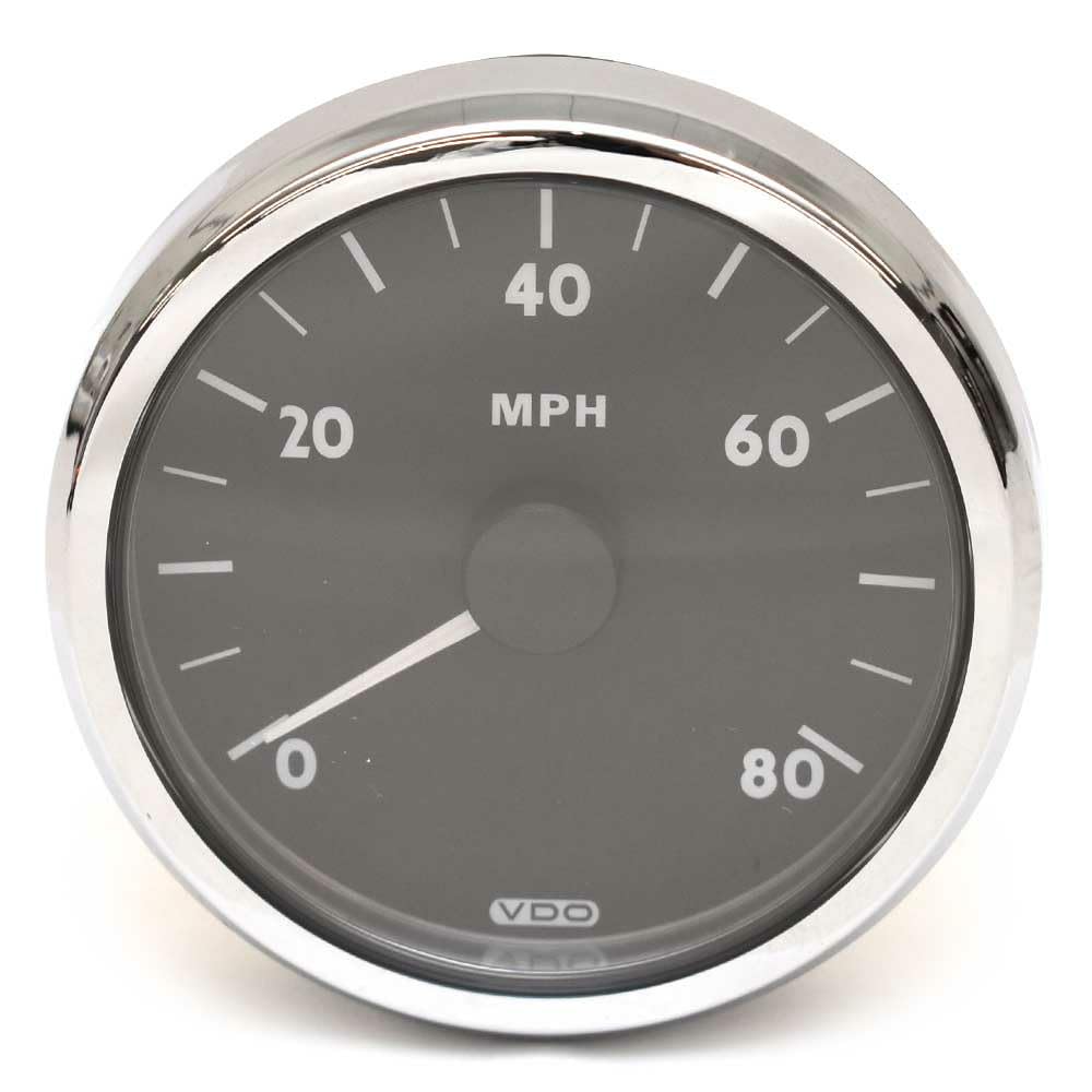 Amazon.com: VDO Boat Speedometer Gauge 79-879905K21 | 3 3/8 in Mercury ...