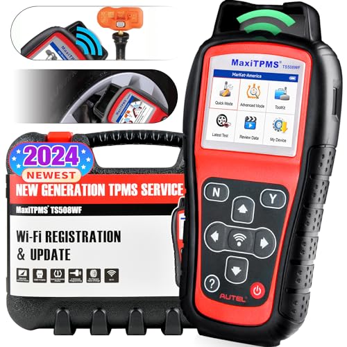 Autel MaxiTPMS TS508WF TPMS Relearn Tool, 2024 Newest WiFi Upgrade of ...