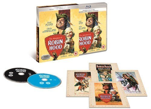 The Adventures of Robin Hood Bluray +Dvd + digital Download Exclusive ...