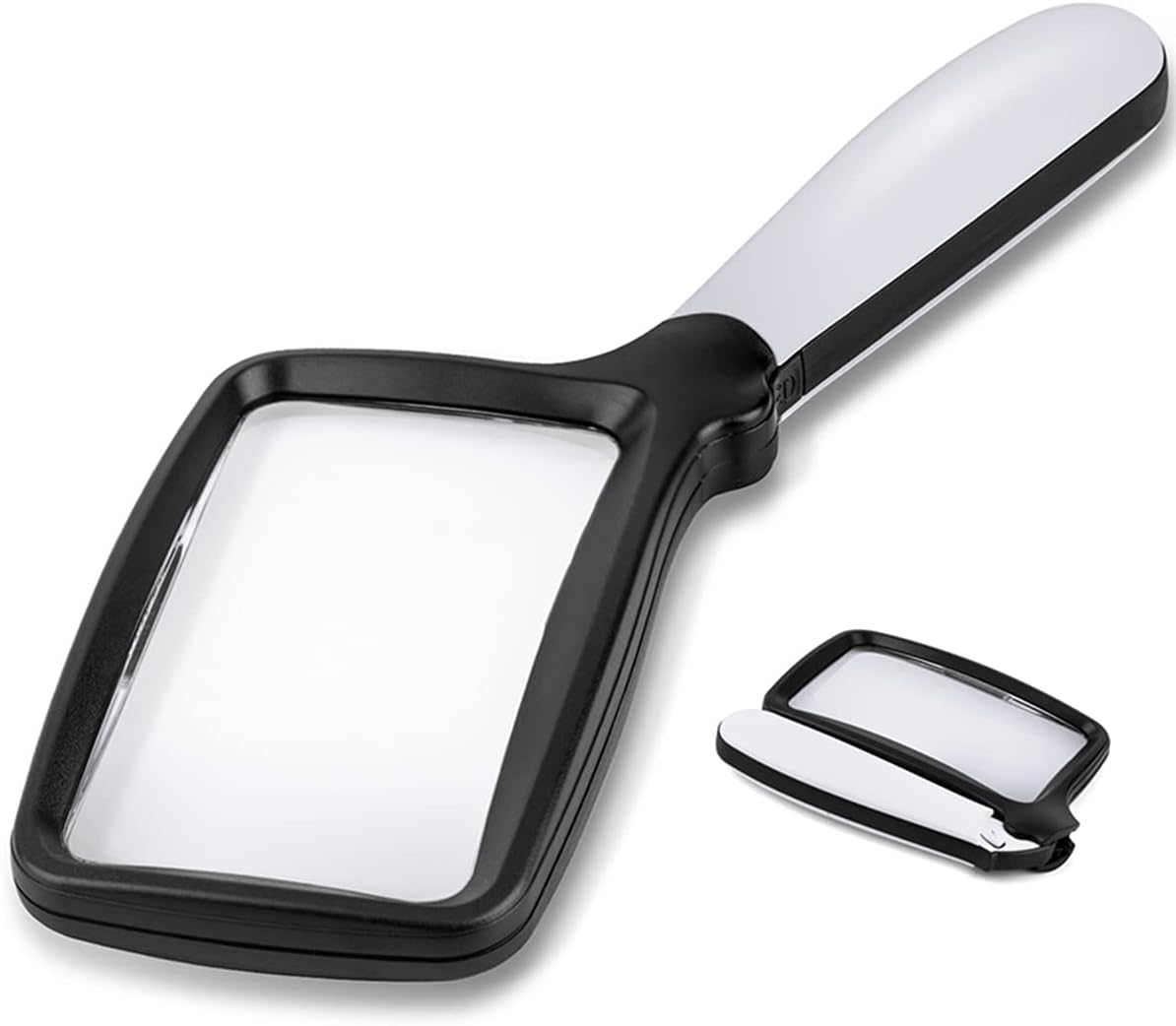 Amazon.com: MagniPros Patented 6X Rechargeable Magnifying Glass with 3 ...
