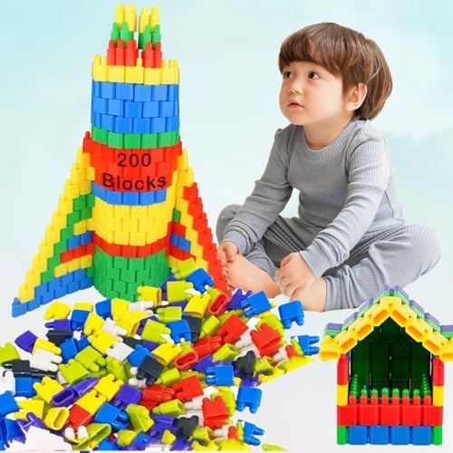 Buy Tod2Teen DIY Medium Pack of 200+ Bullet Shape Educational Building ...