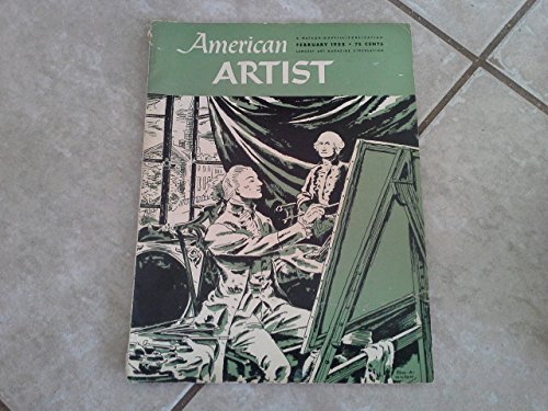 American Artist Magazine February 1958 Edgar Whitney, Helen Wolf, Lili ...