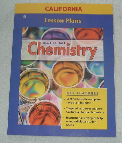 Prentice Hall Chemistry Lesson Plans for California: Pearson Prentice ...