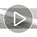 Yaocom 4 Pcs Baseboard Register Vent 24 Inch Duct Opening Size ...
