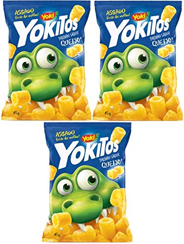 Amazon.com: YOKITOS Tubinho Sabor Queijo 45 gr. 3 PACK | Cheese ...
